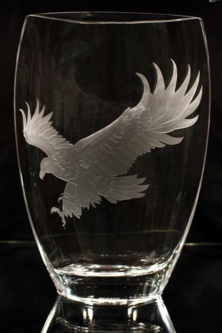 Womar Glass Eagle Polish Art Vase - Wayfair Canada