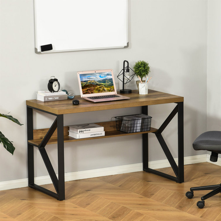 Borough Wharf Briner 120cm W Rectangle Writing Desk | Wayfair.co.uk