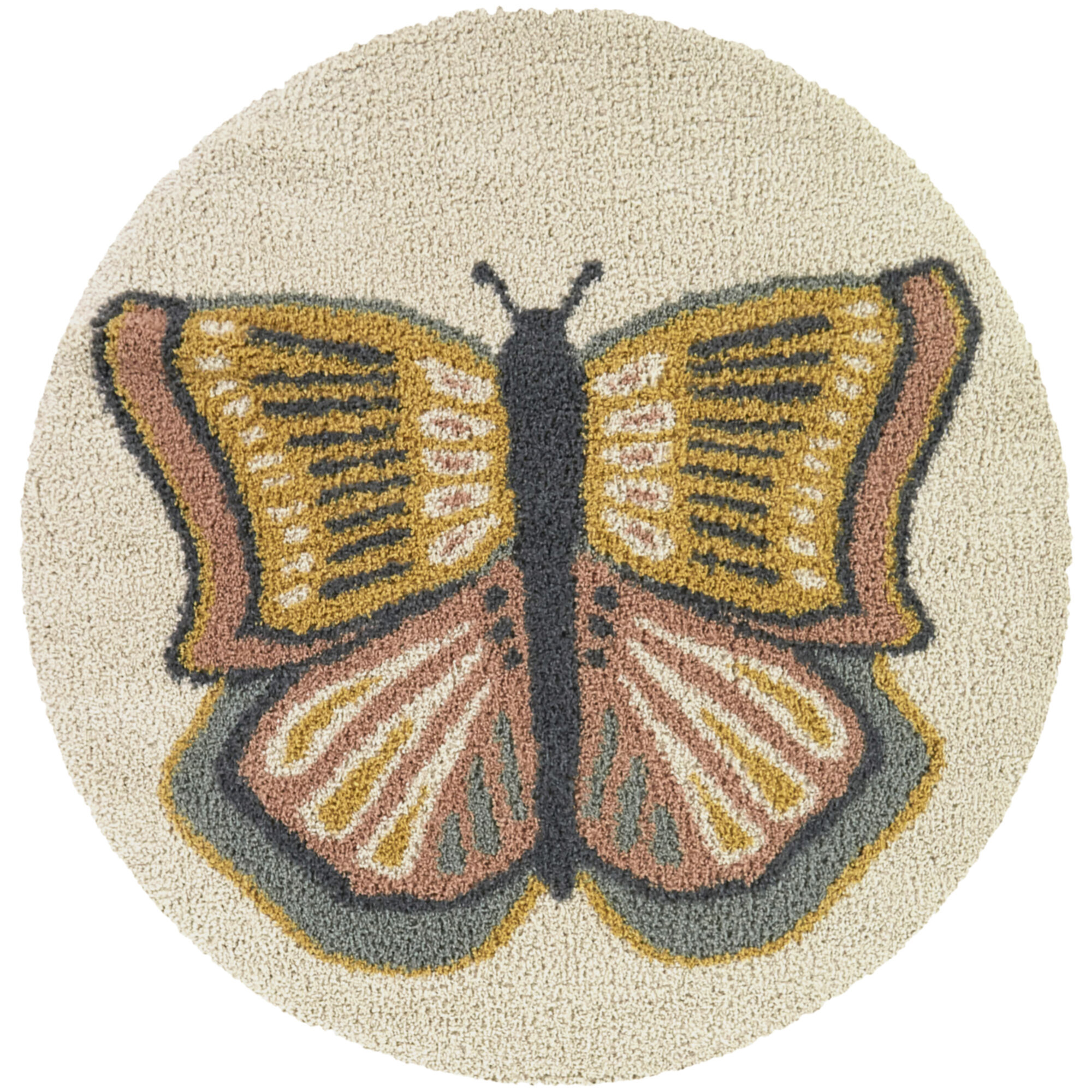 Balta Rugs Sofia Kids Butterfly Shag Area Rug & Reviews | Wayfair