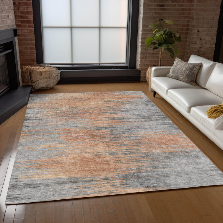 Langley Street Mahaney Washable Abstract Indoor / Outdoor Rug & Reviews ...
