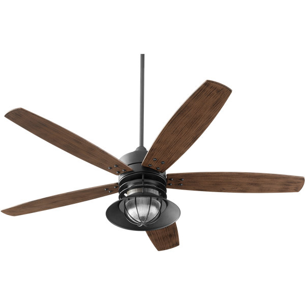 Latitude Run® 60" Shela 5 - Blade Outdoor Standard Ceiling Fan with ...