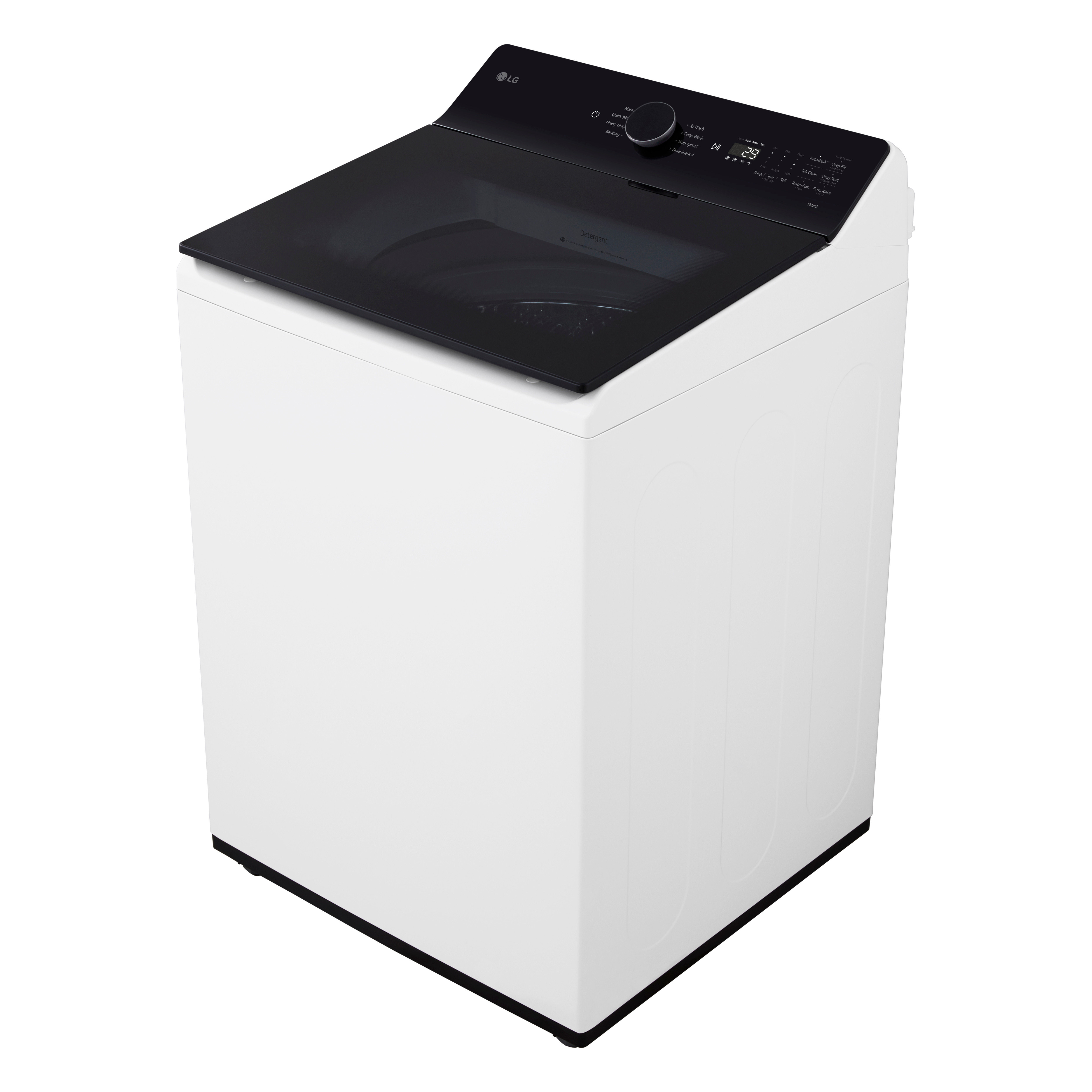 LG Mega Capacity Smart Top Load Washer with Impeller, EasyUnload & AI ...