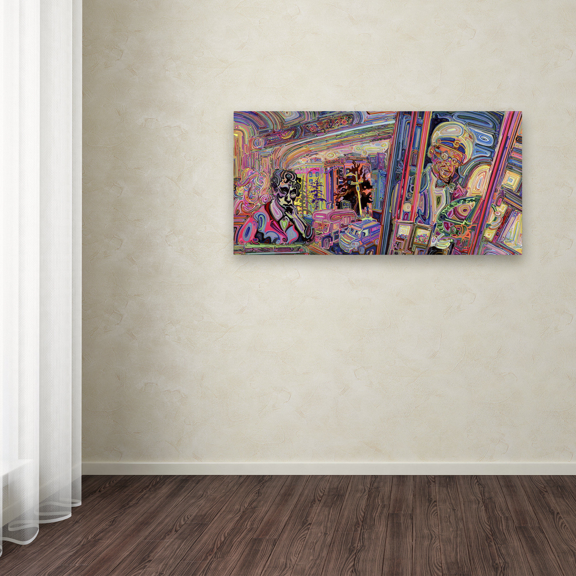Wade Logan® 'The Gumball Express' Graphic Art Print on Wrapped Canvas ...