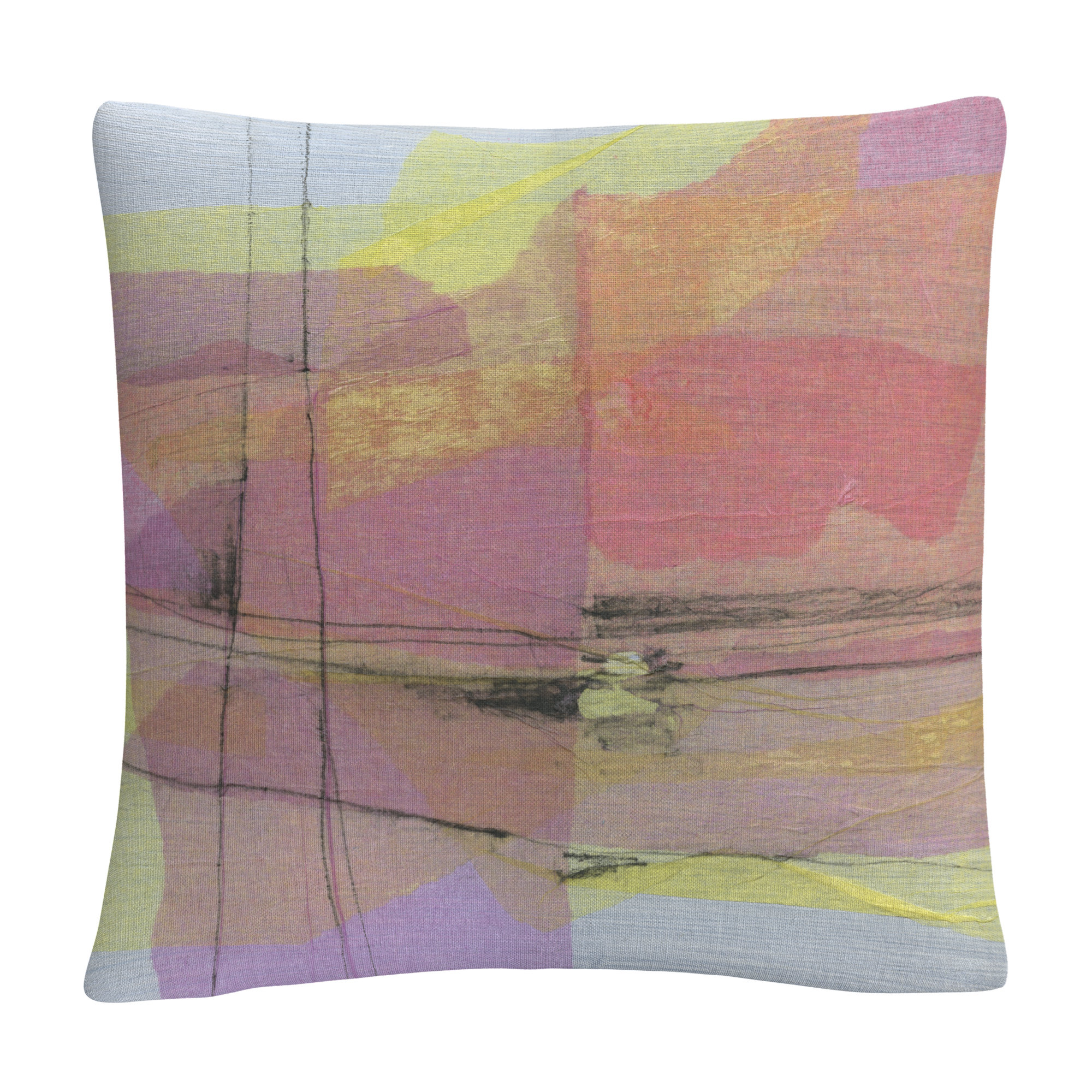 Trademark Fine Art Anthony Sikich Pitch 1 Decorative 16" Throw Pillow ...