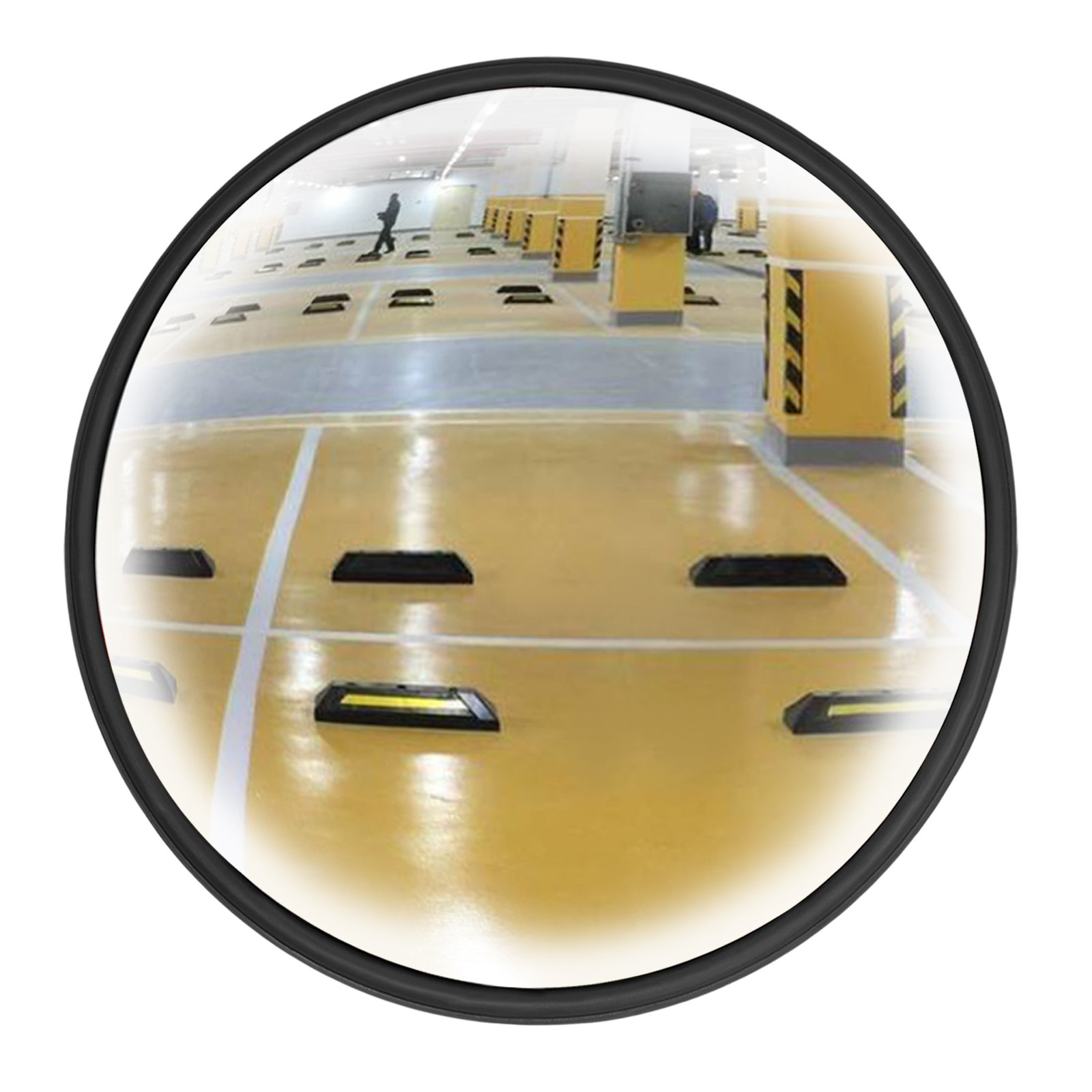 Ebern Designs Ouled 12" Round Corner Convex Mirror Security Safety ...