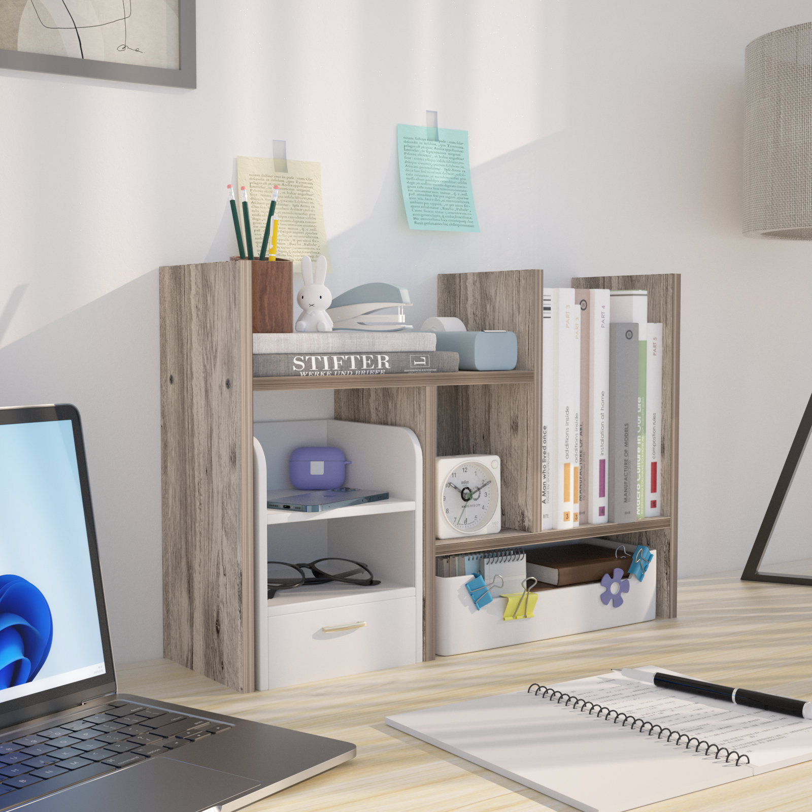 Ebern Designs Lueella Office Storage Desk Organizer - Wayfair Canada