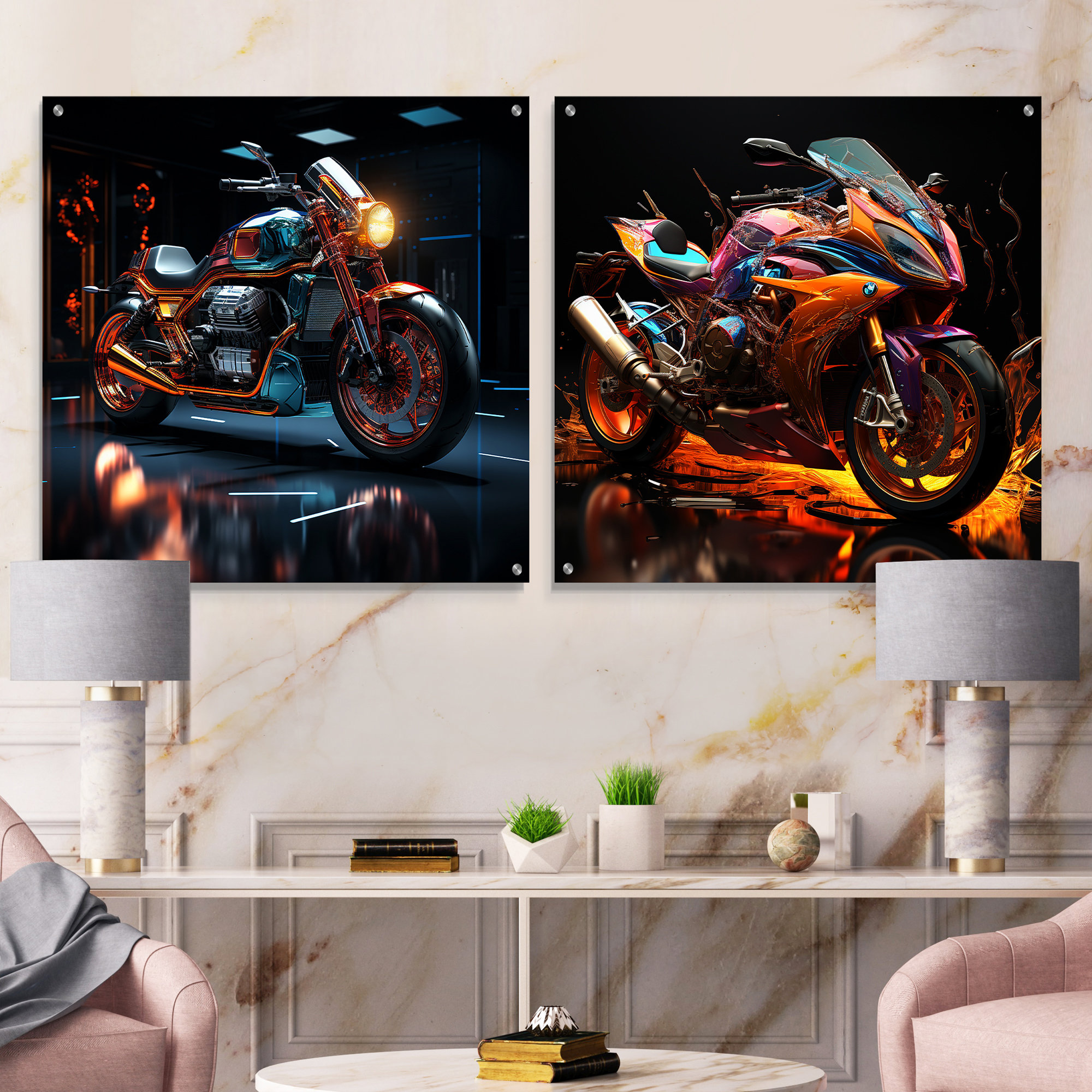 Trent Austin Design® Velocity Speed Bike Fury I - Motorcycle Acrylic ...