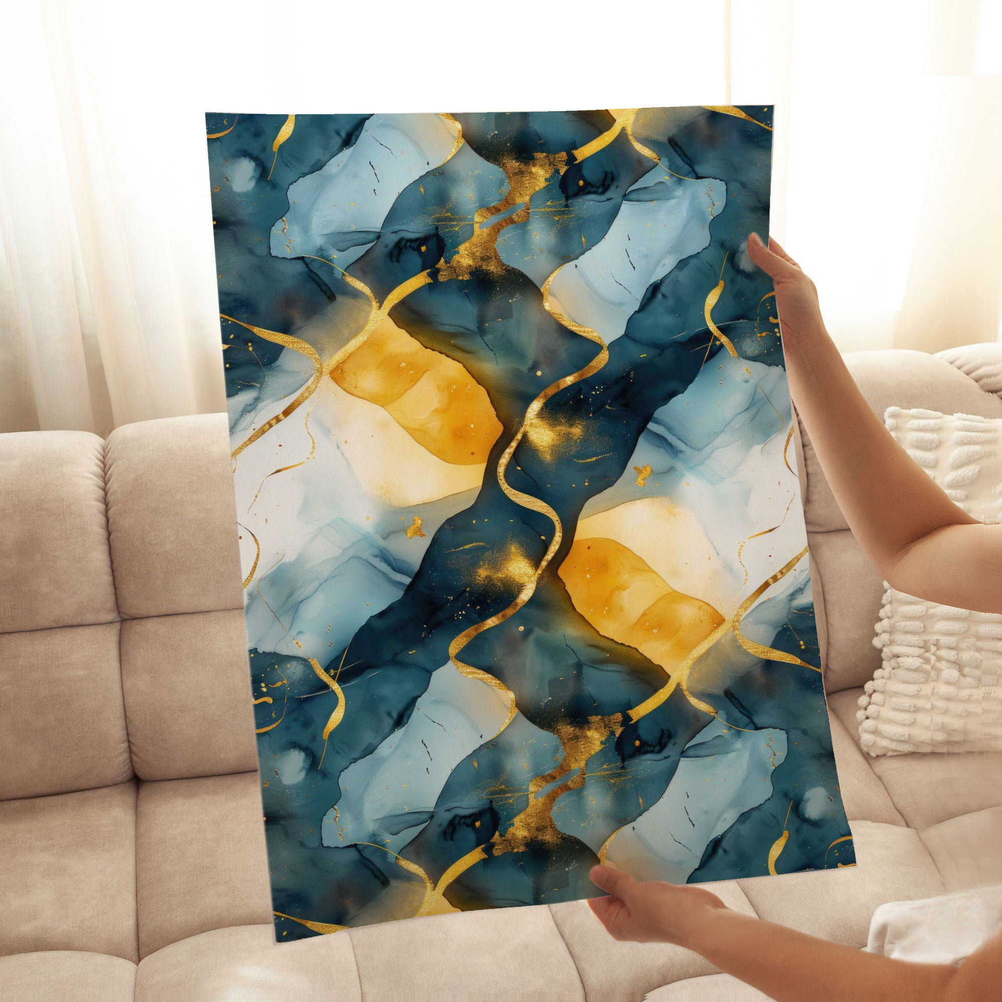 Winston Porter Abstract Abstract Dreams VII Modern Unframed Art Print ...