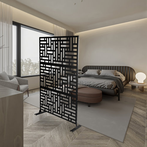 FRONG Free Standing Privacy Screen & Reviews | Wayfair