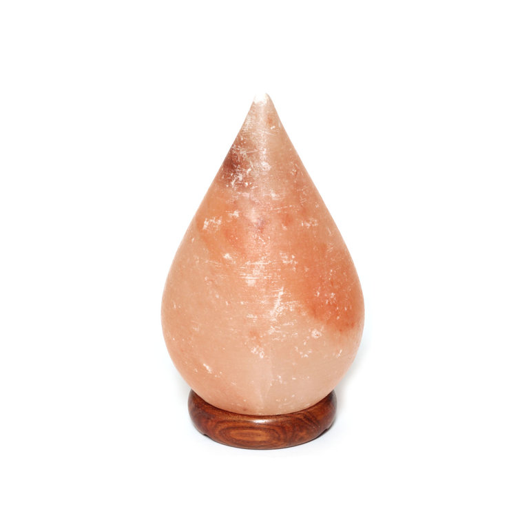 Black Tai Salt Co Himalayan Salt Lamp Tear Drop Shaped by Black Tai ...
