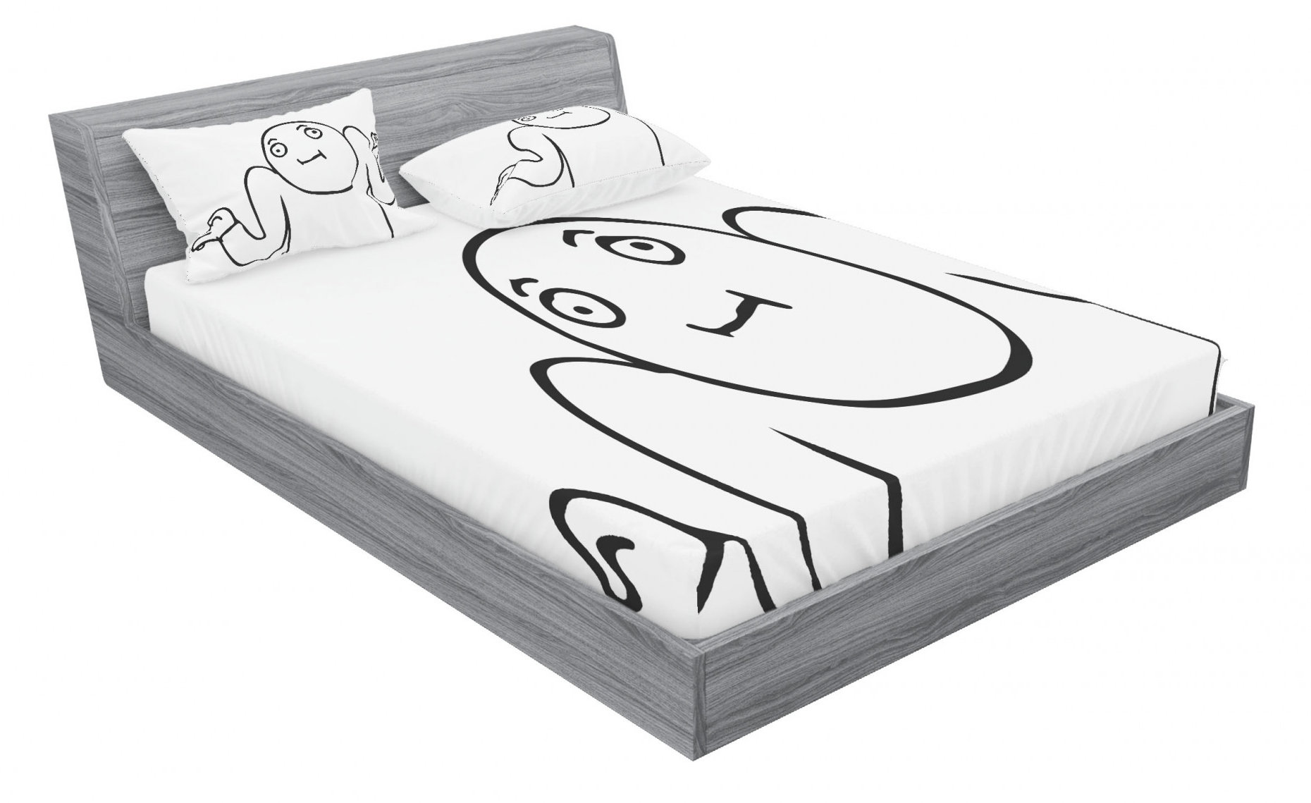 Ambesonne Humor Sheet Set | Wayfair