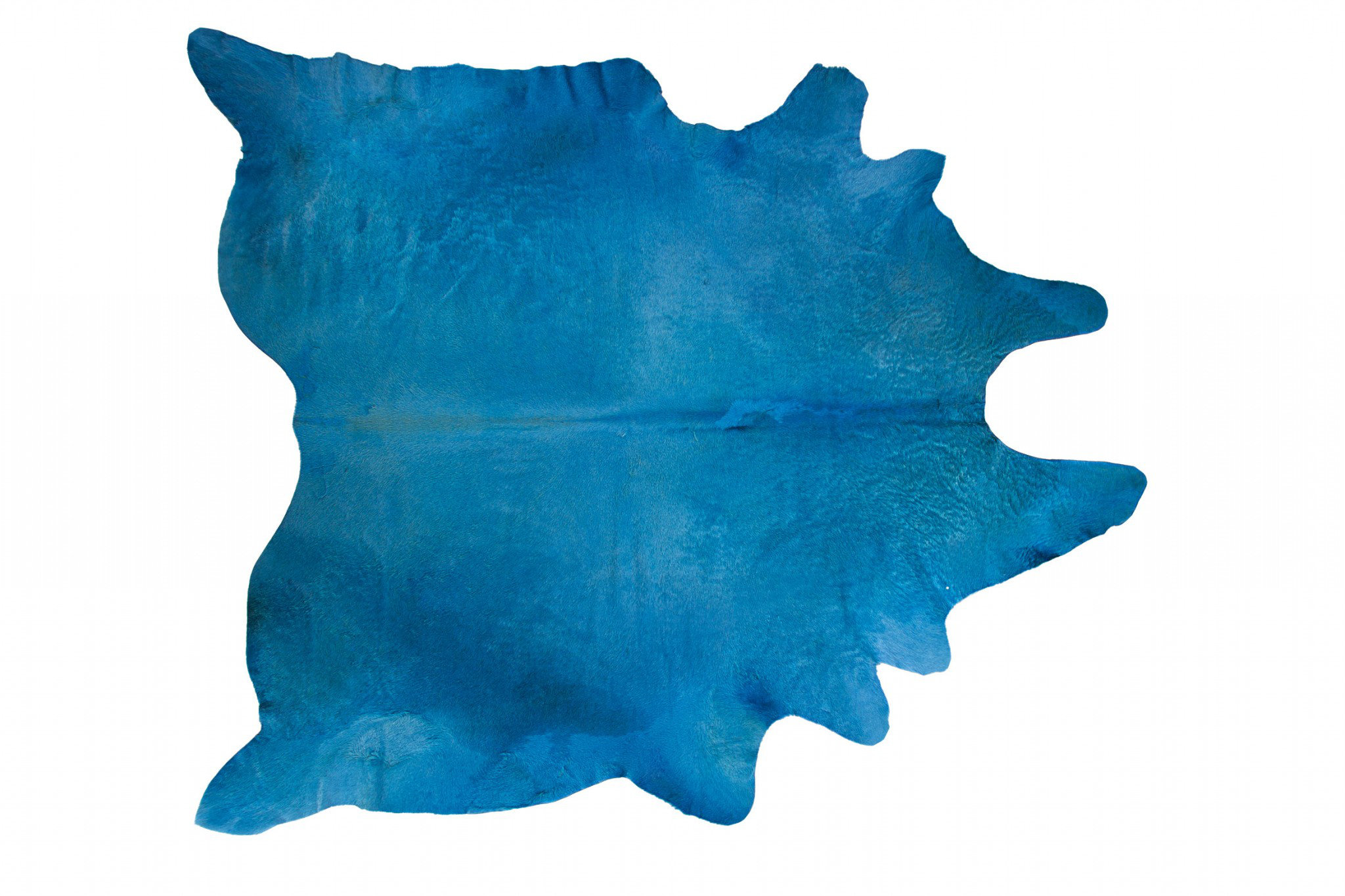Everly Quinn 72" X 84" Sky Blue Cowhide - Rug | Wayfair