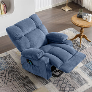 Blue Recliners You'll Love | Wayfair