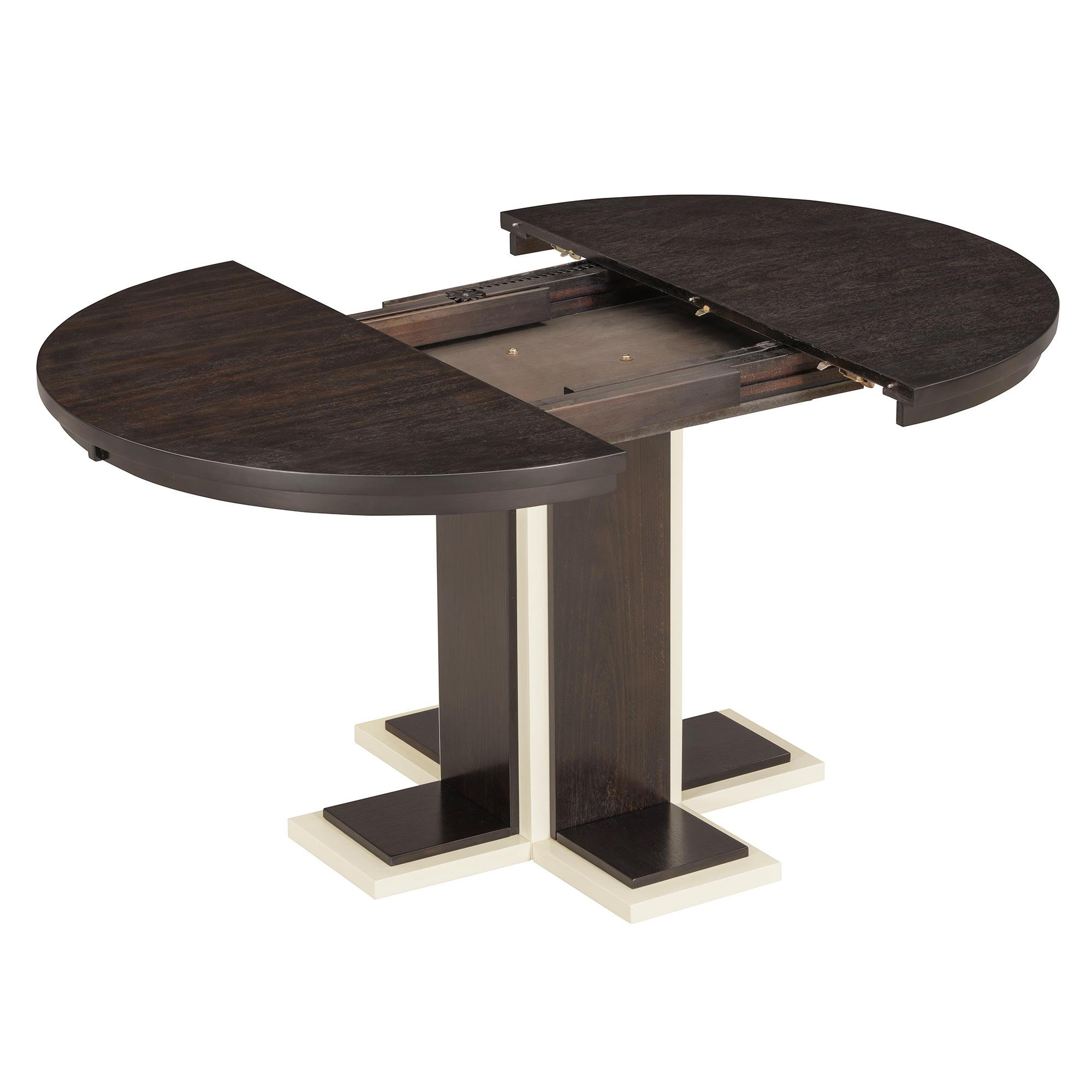 Latitude Run® Extendable Dining Table with a 16-inch Middle Leaf, 42 ...