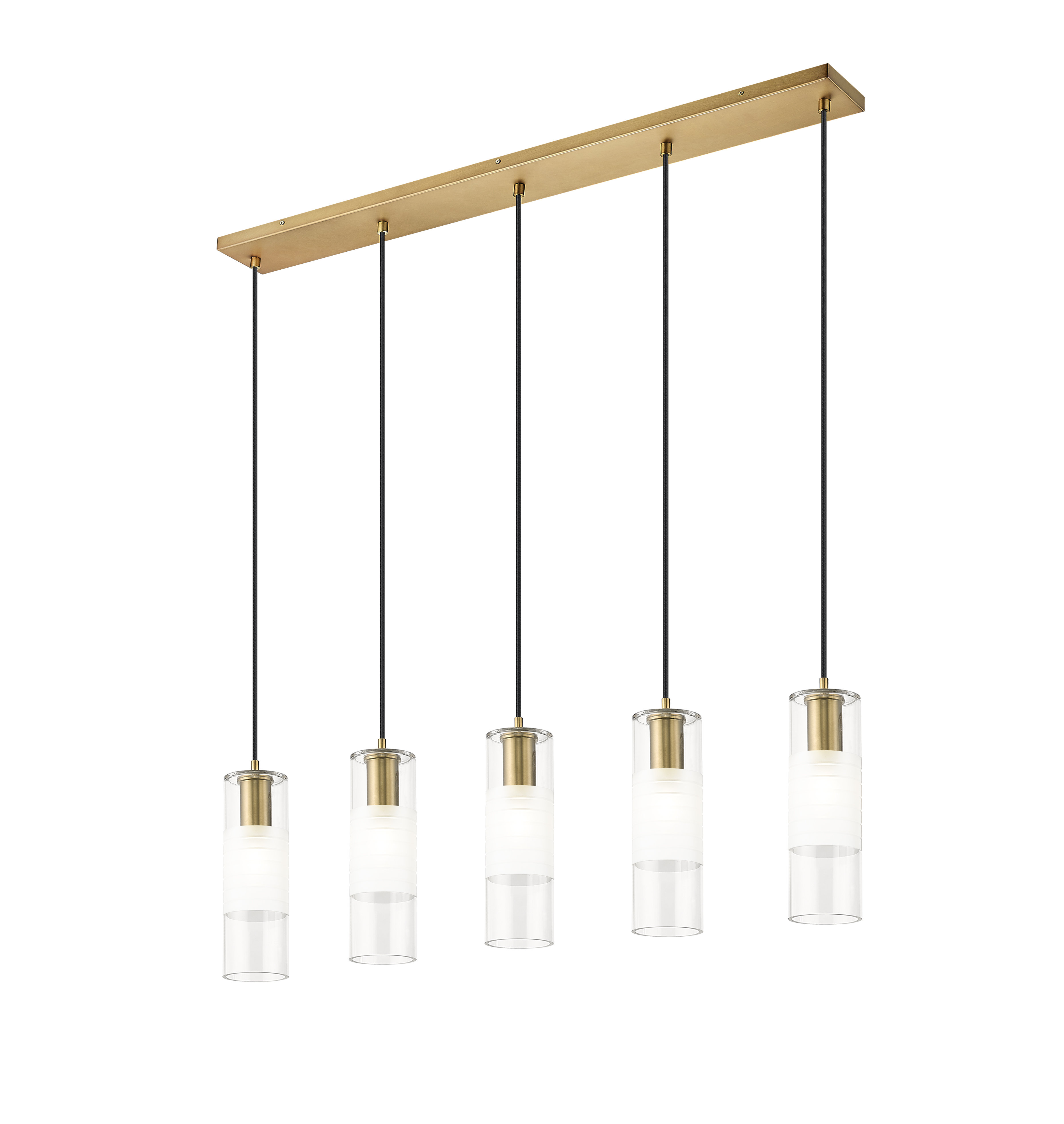 Hokku Designs Preisler 5 - Light Kitchen Island Linear Chandelier ...
