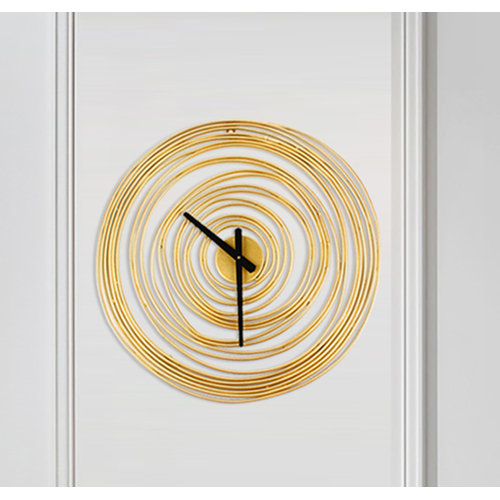 Gold Wall Clocks You'll Love | Wayfair