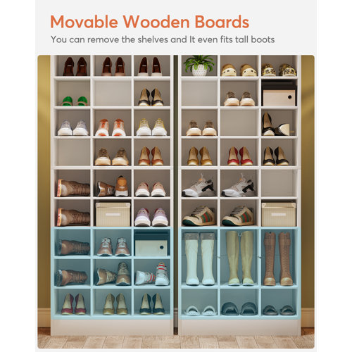 Hokku Designs 30 Pair Shoe Storage Cabinet & Reviews | Wayfair