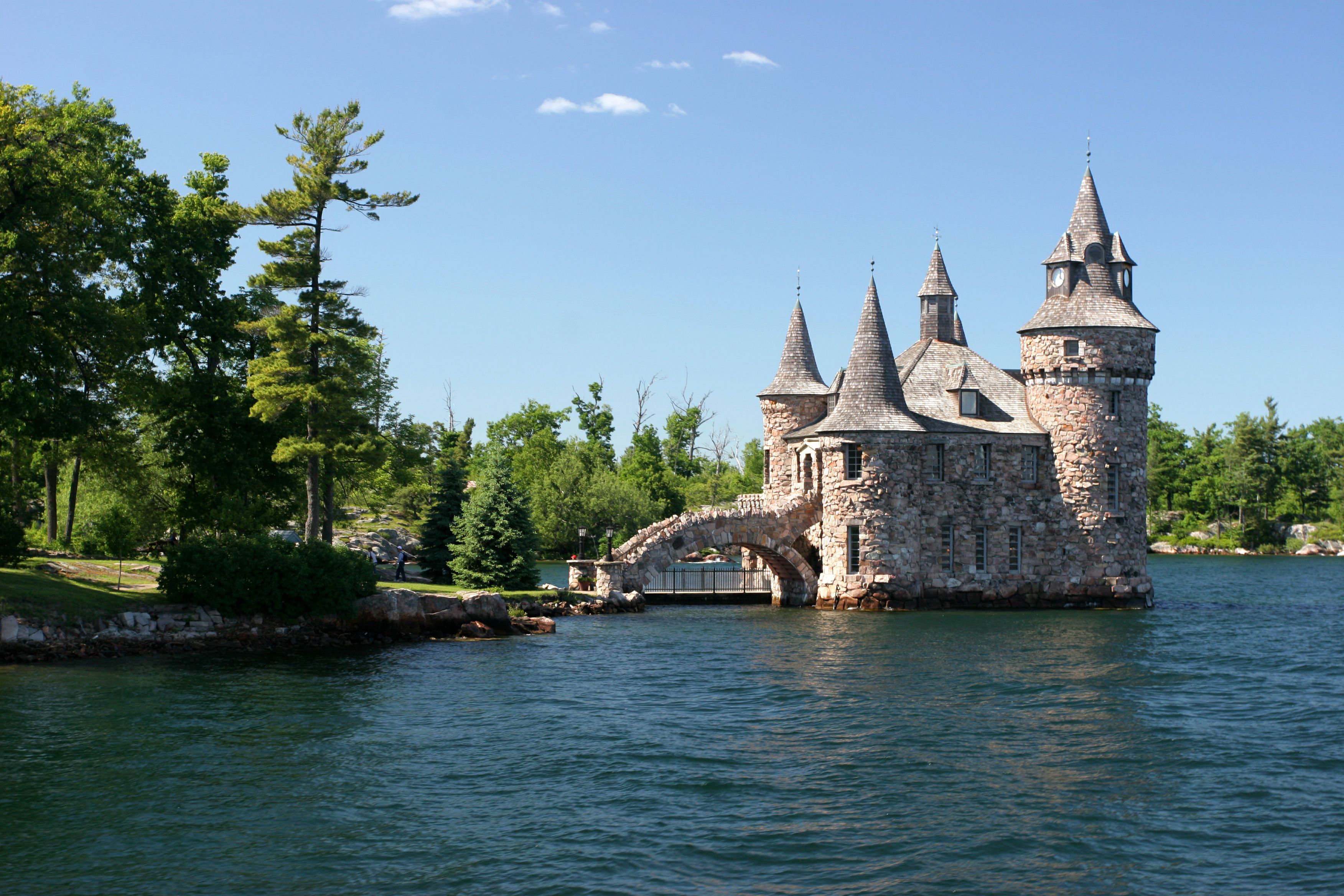 Ebern Designs Boldt Castle Power House - Wrapped Canvas Photograph ...