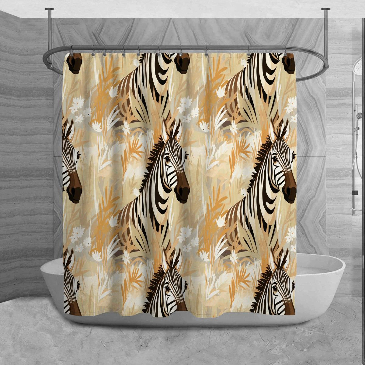 East Urban Home Yaely Shower Curtain | Wayfair