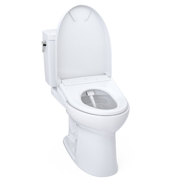 TOTO Drake® II 1 GPF Elongated Floor Mounted Two-Piece Toilet | Wayfair