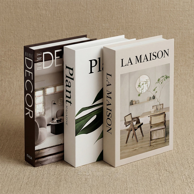 Latitude Run® Entertainment Faux Decorative Book Box (Set Of 3) | Wayfair