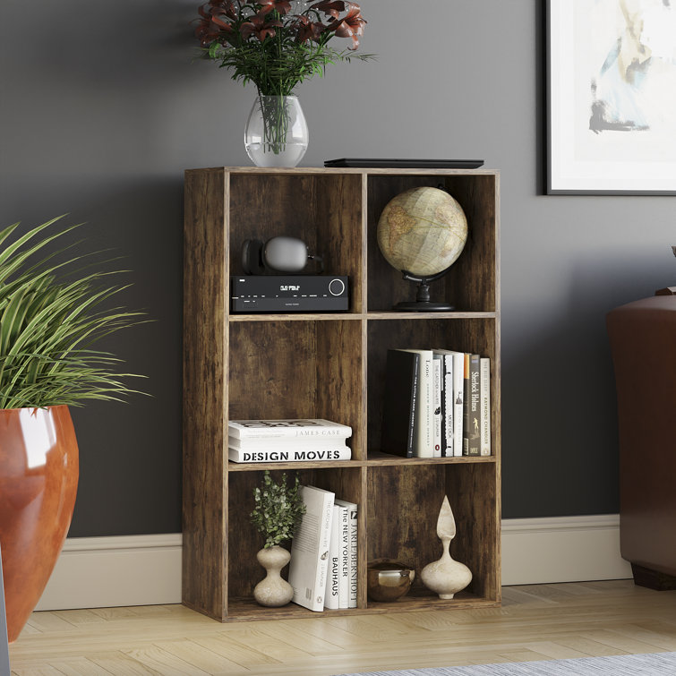 Alpen Home 2x3 Cube Storage Unit, Dark Wood | Wayfair.co.uk