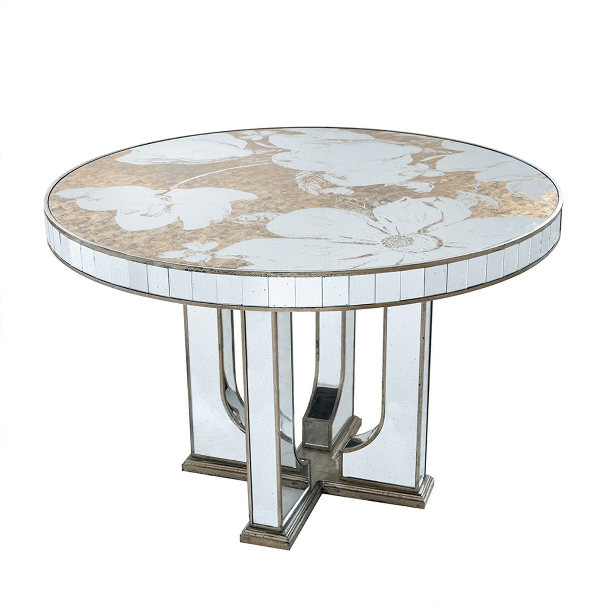House of Hampton® Round Dining Table | Wayfair