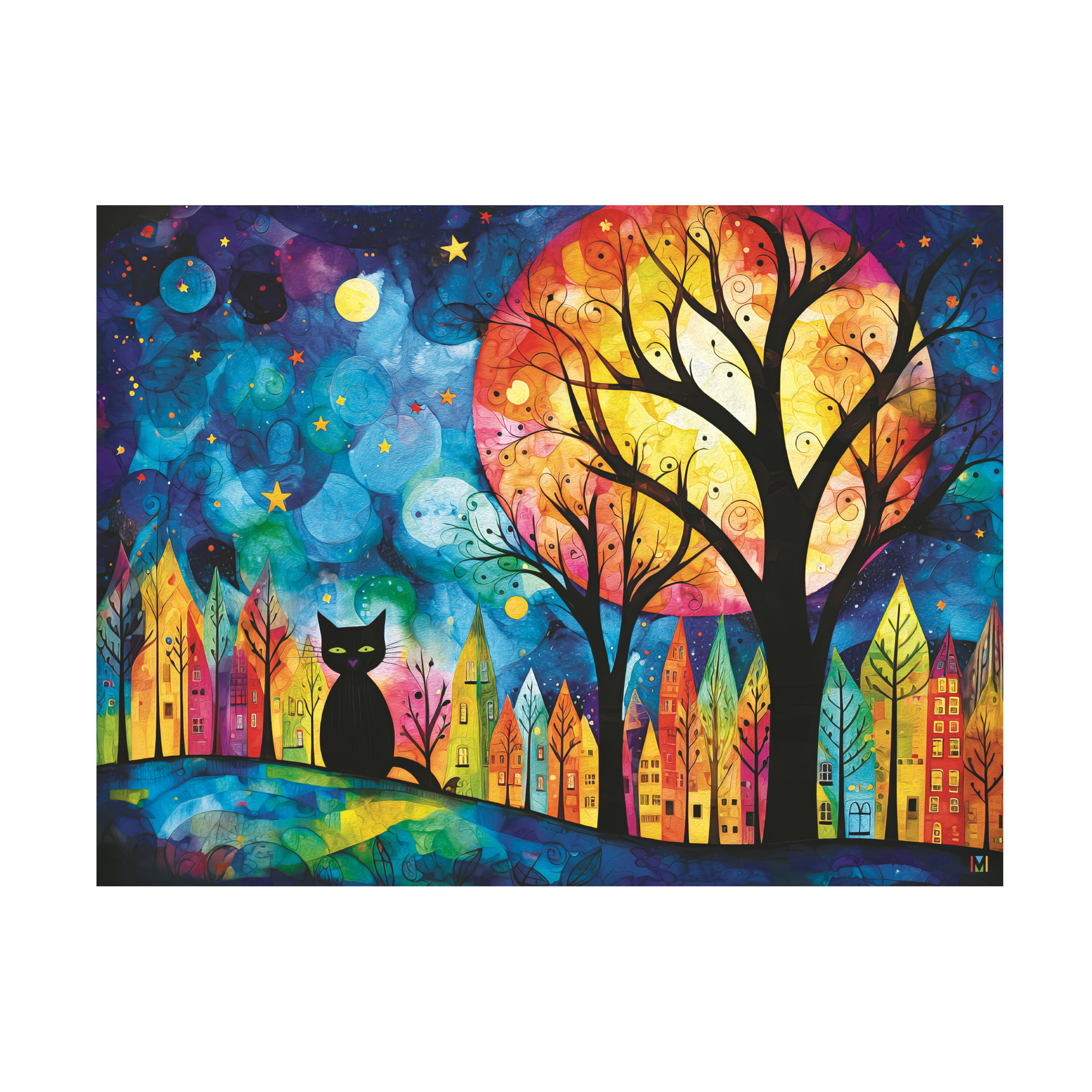 Winston Porter Michael David Ward Midnight In Provence Canvas Art | Wayfair