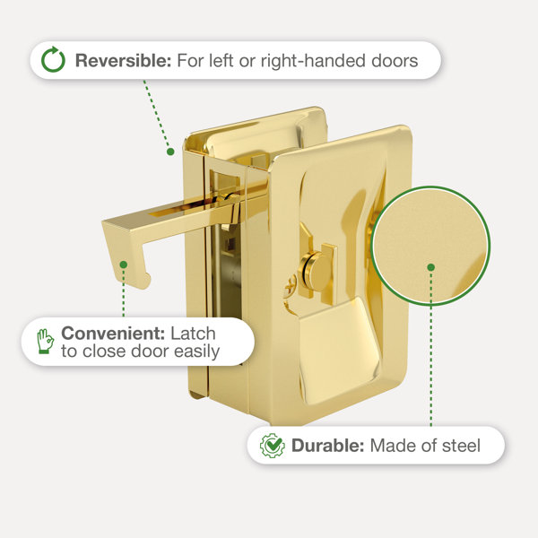 Richelieu Rectangular Pocket Door Hardware & Reviews | Wayfair