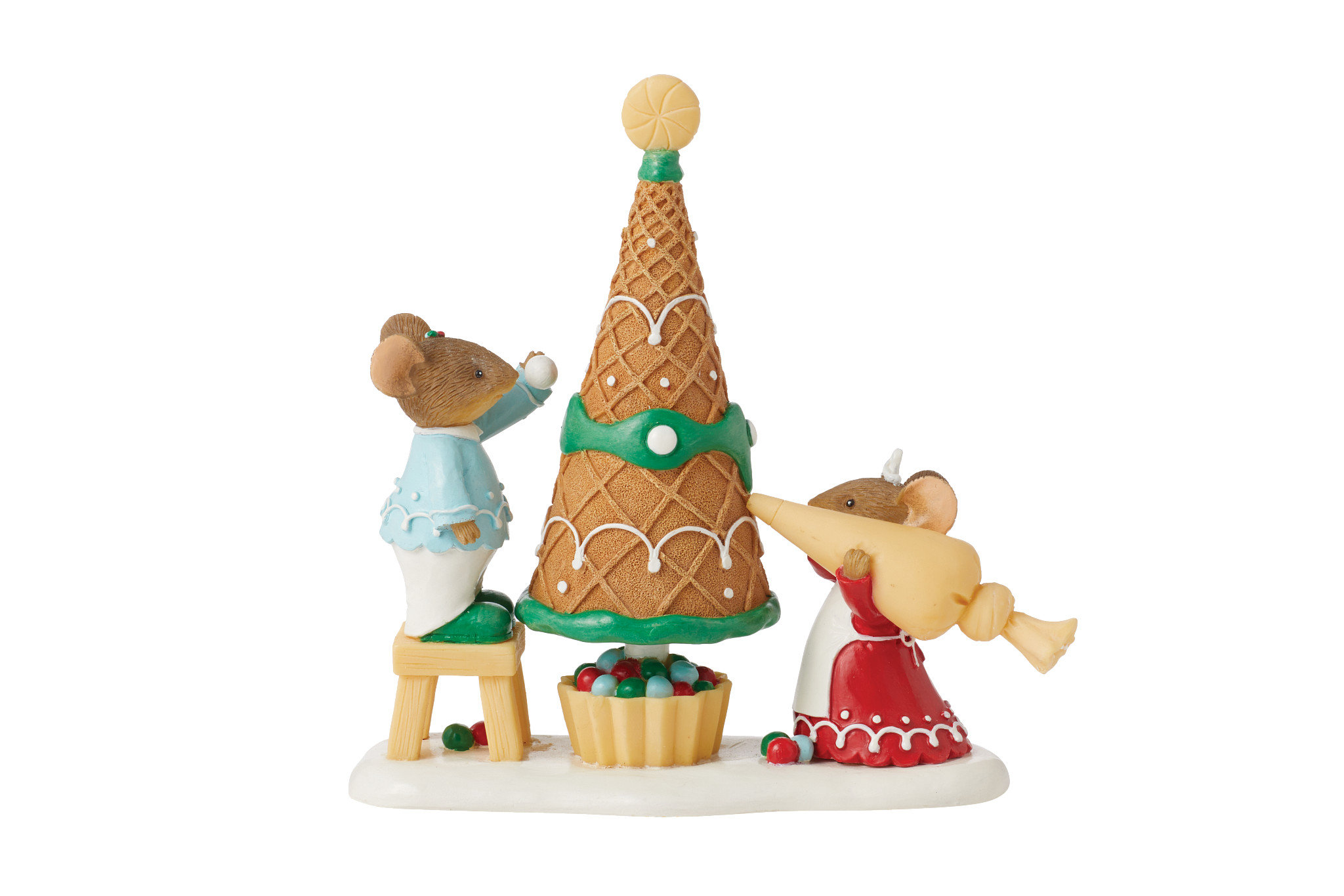 enesco Tails with Heart Decorating the Waffle Cone Figurine | Wayfair