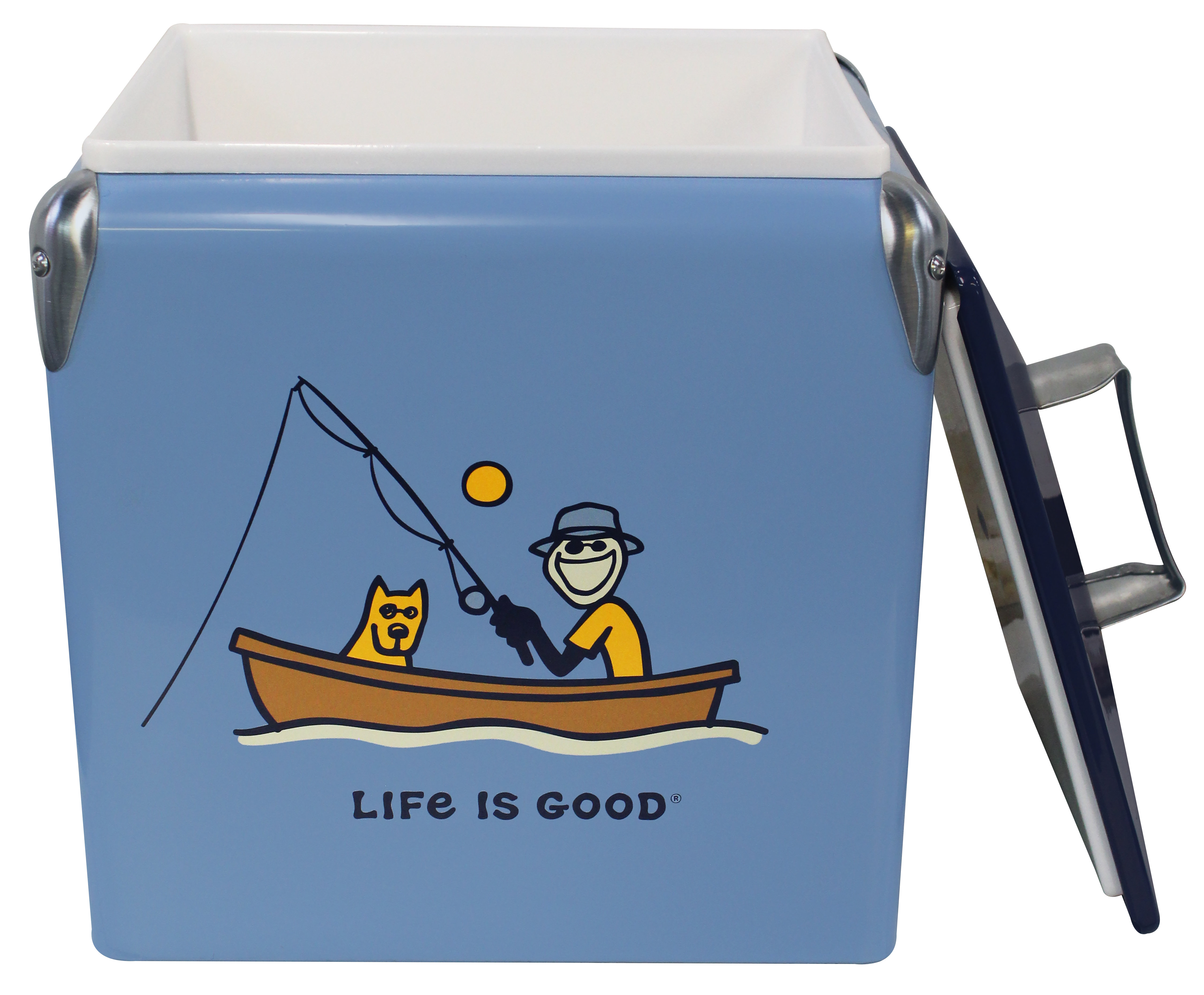 LeighCountry Leigh Country 14 Quarts Handheld Cooler in Blue | Wayfair