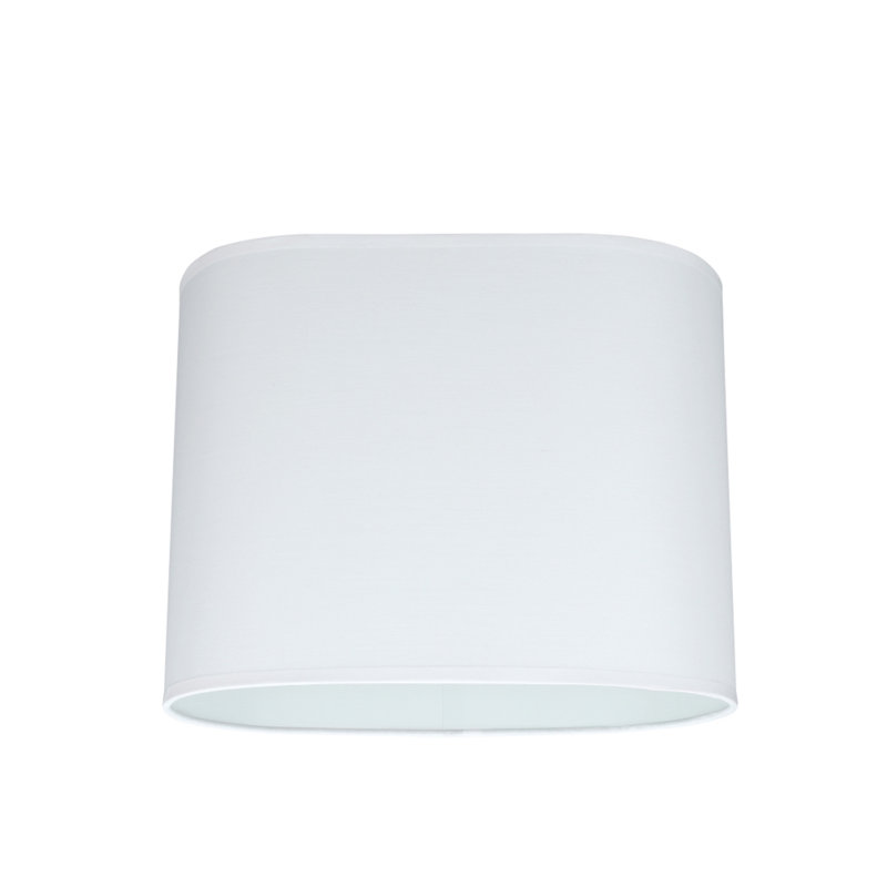 Aspen Creative Corporation 10.5" H Tetoron Cotton Fabric Drum Lamp ...