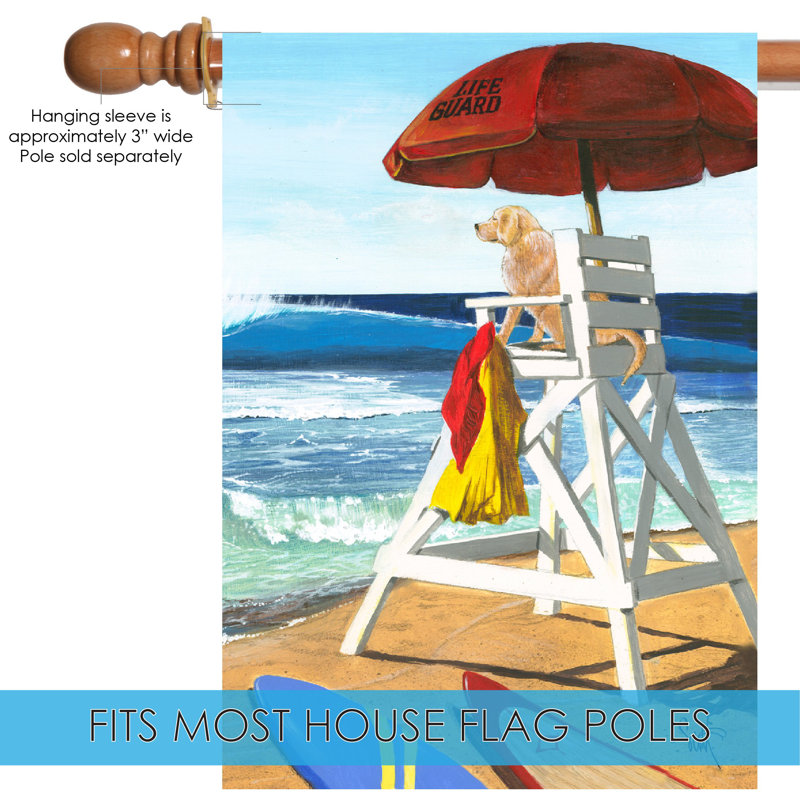 Toland Home Garden Double Sided 40'' H x 28'' W Polyester House Flag ...