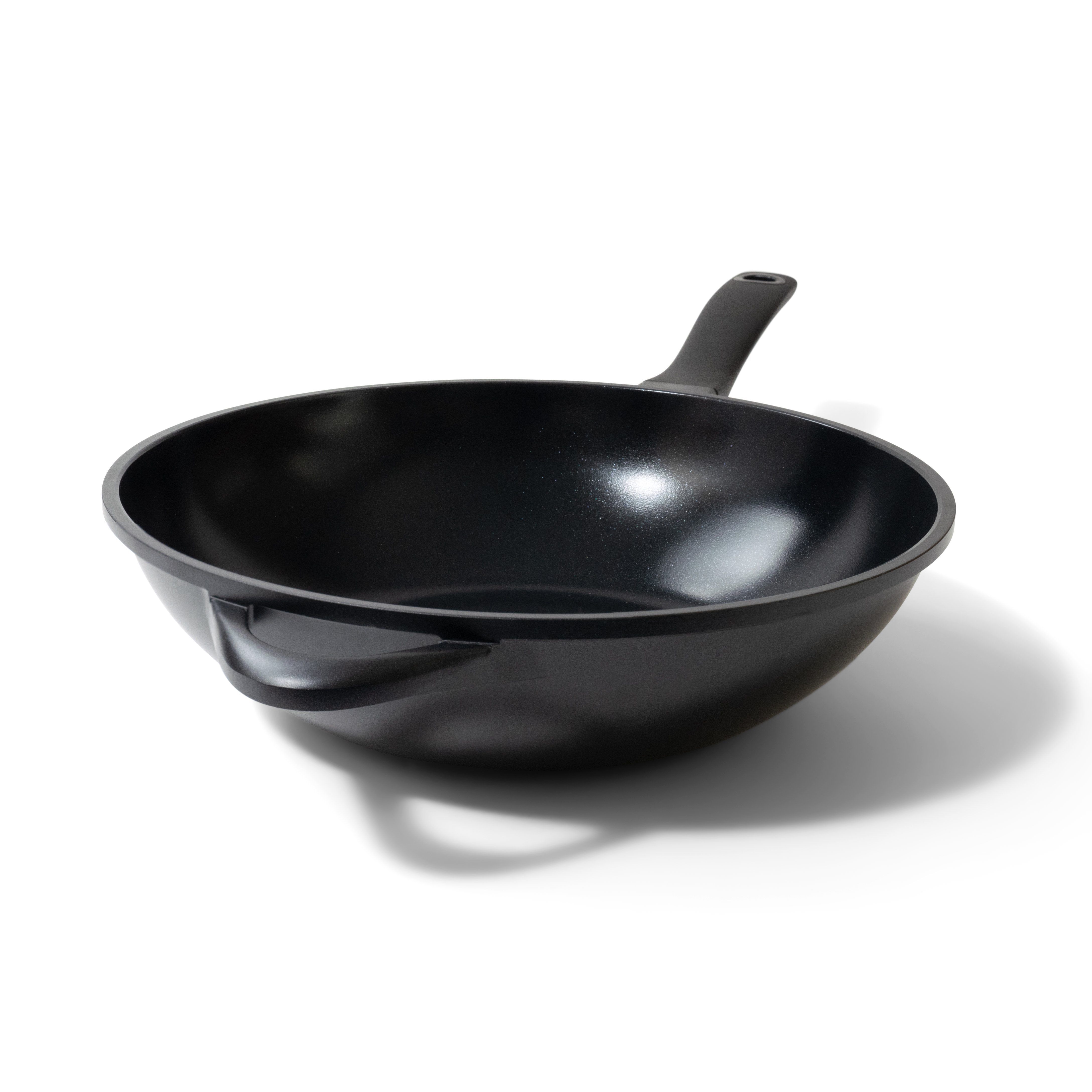 Alva Energy Ceramic Nonstick Wok Pan 12" Scratch Resistant Healthy ...