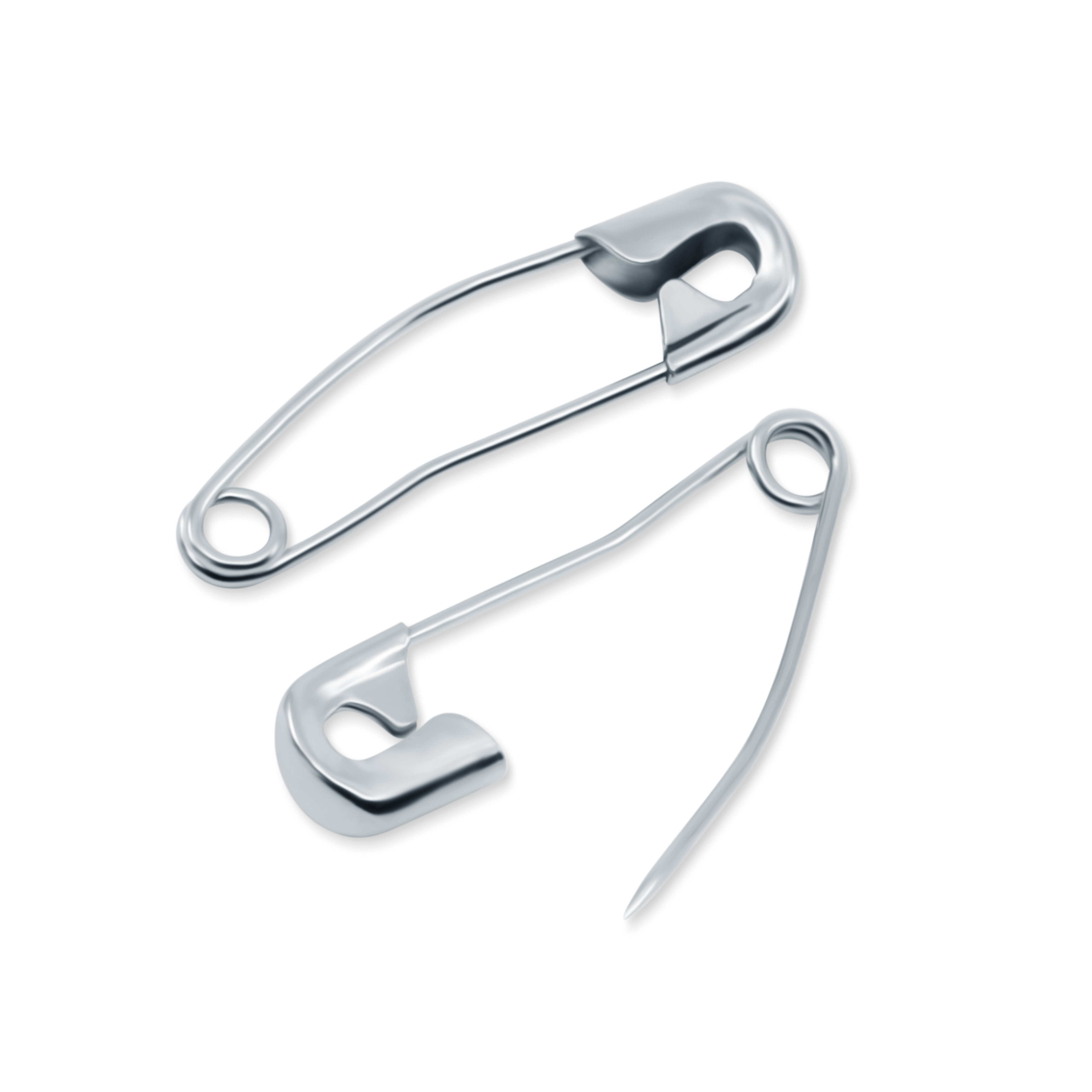 Dritz 1-1/16" Curved Safety Pins with Reusable Storage Box, 300 Count ...