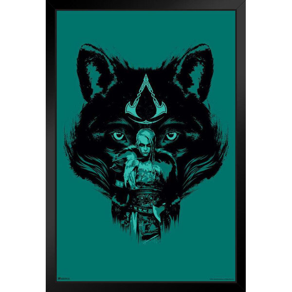 Poster Foundry Assassins Creed Valhalla Merchandise Wolf Companion ...