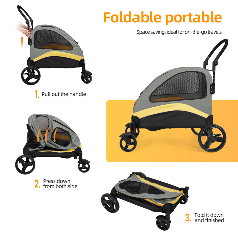 BingoPaw Folding Standard Stroller & Reviews | Wayfair