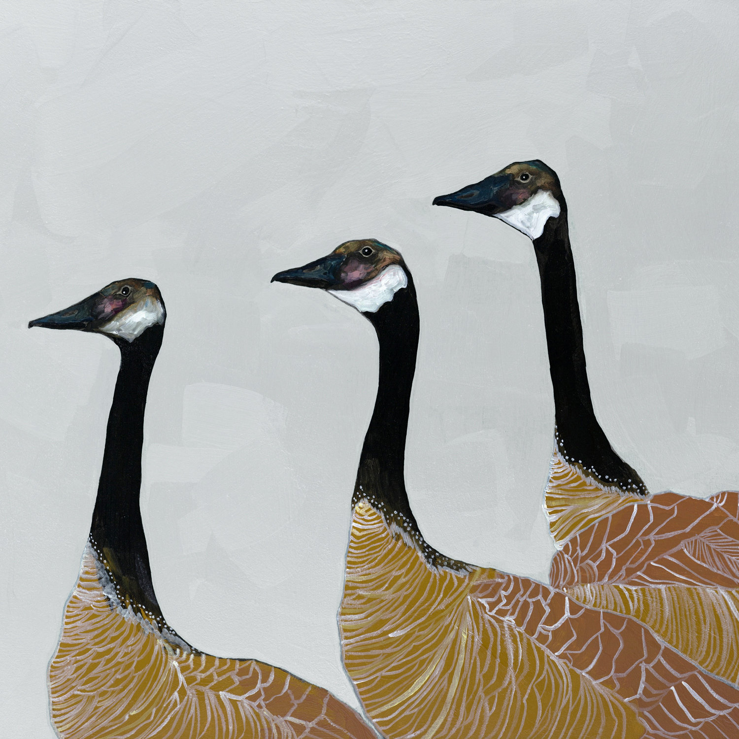 GreenBox Art 'Canadian Geese' - Wrapped Canvas Print on Canvas ...