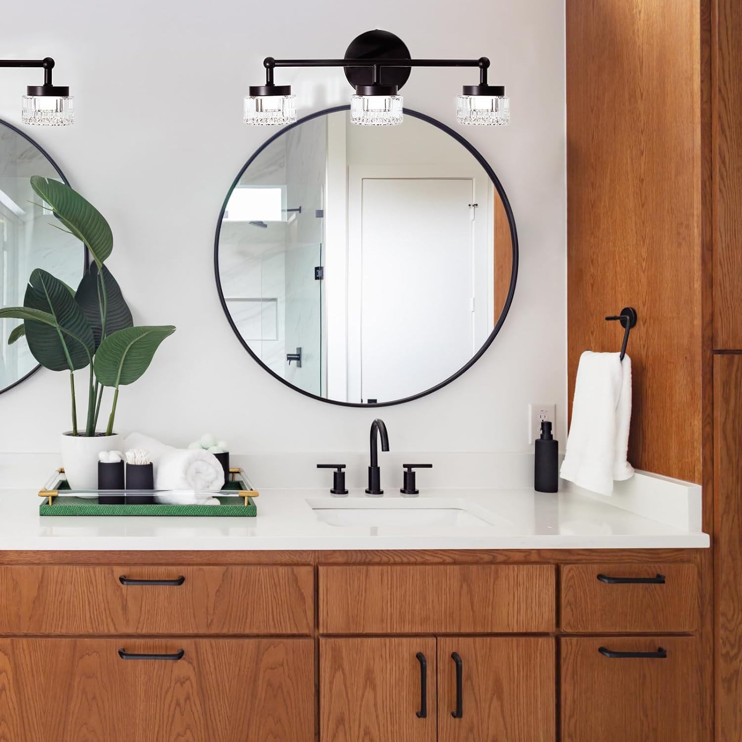 Ivy Bronx Luite 3 - Light LED Vanity Light | Wayfair