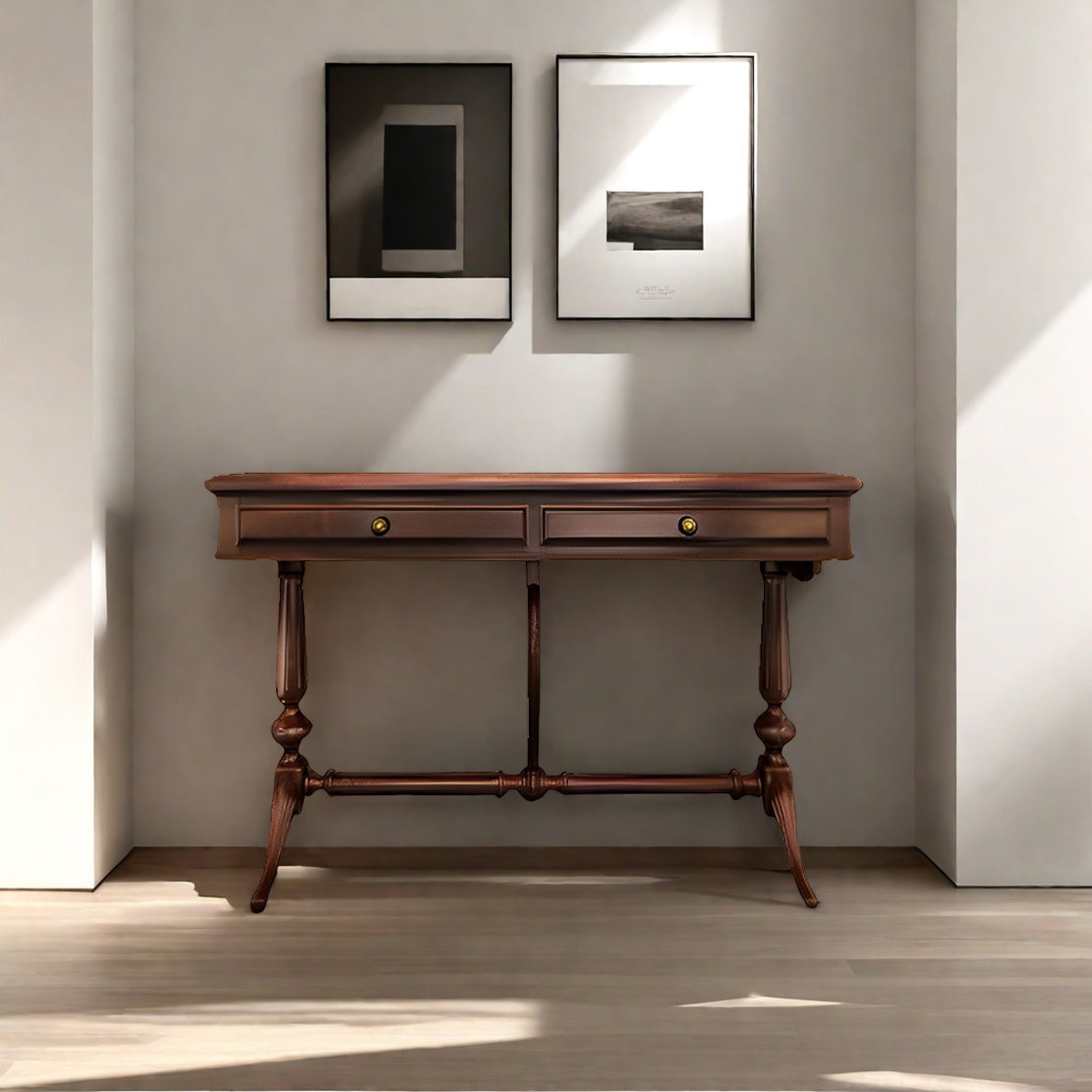 Charlton Home® Rural Retro Art Console Table | Wayfair