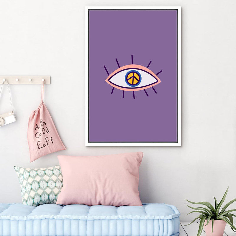 IDEA4WALL Bright Preppy Animals Peace Symbol Illuminati Pastel Eye Kids ...