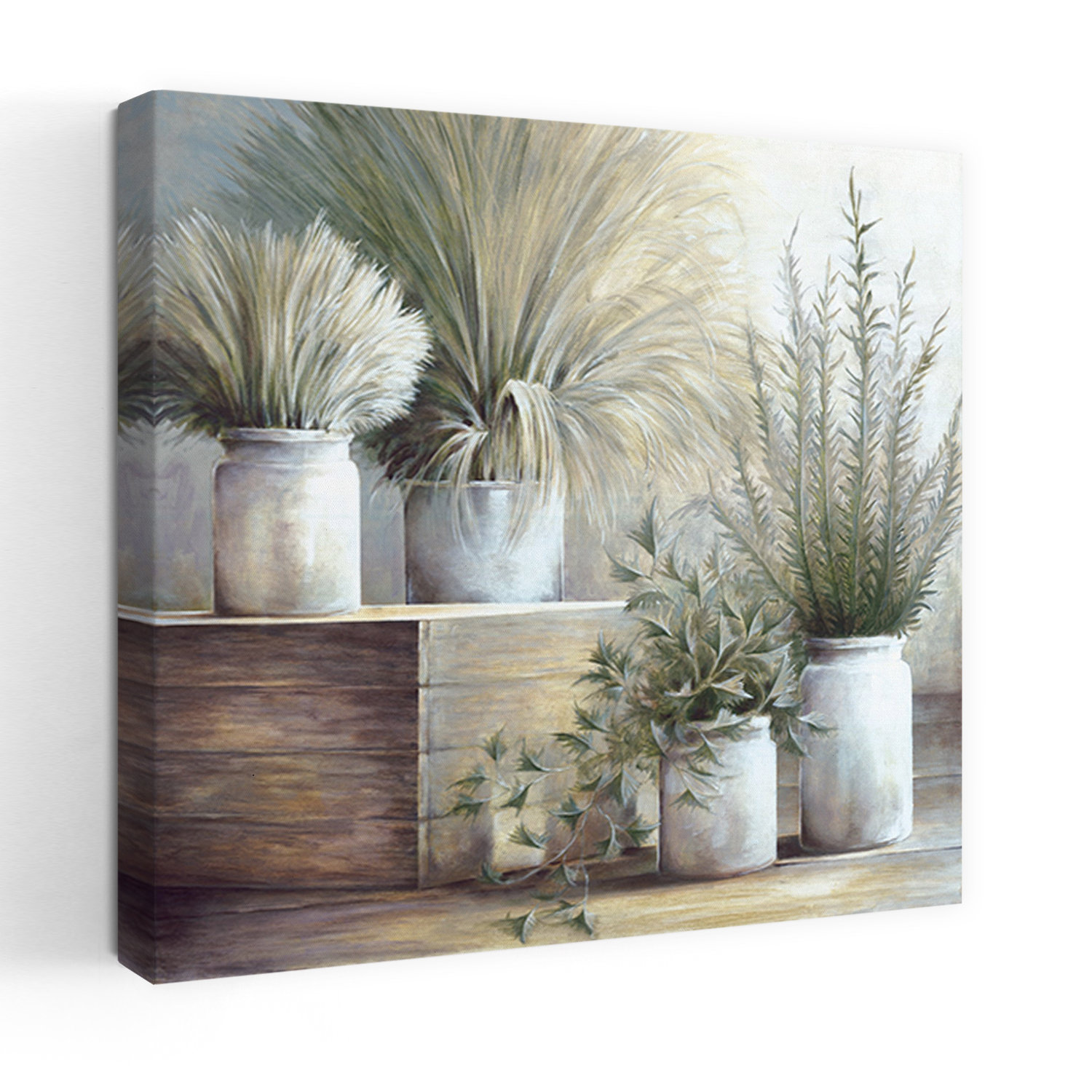 Ophelia & Co. Pretty Plants On Display Contemporary Plant Art | Wayfair