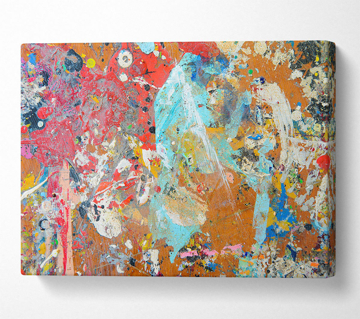 Metro Lane Rough Paint - Wrapped Canvas Painting | Wayfair.co.uk
