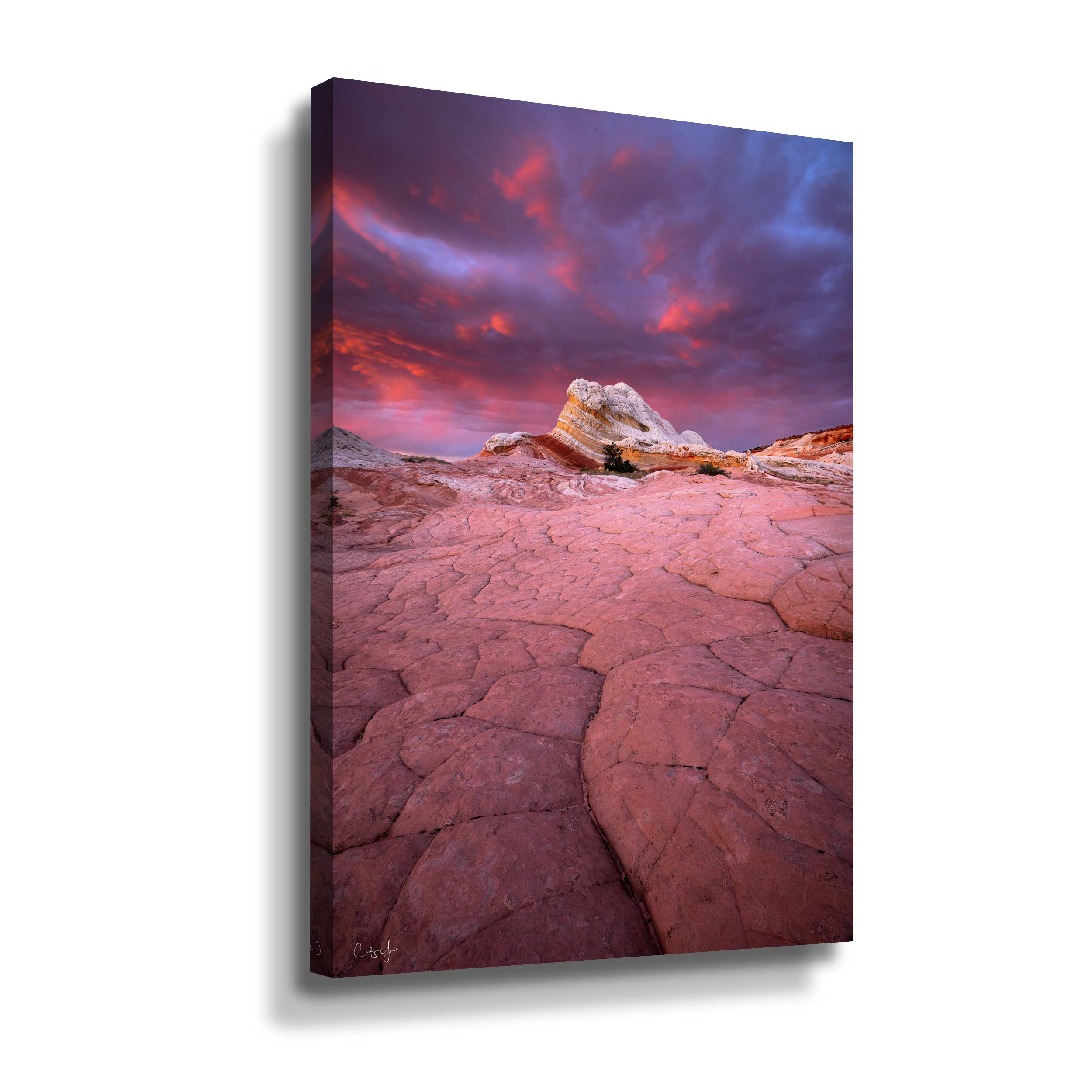 Union Rustic White Pocket Sunset by Cody York - Print on Canvas | Wayfair