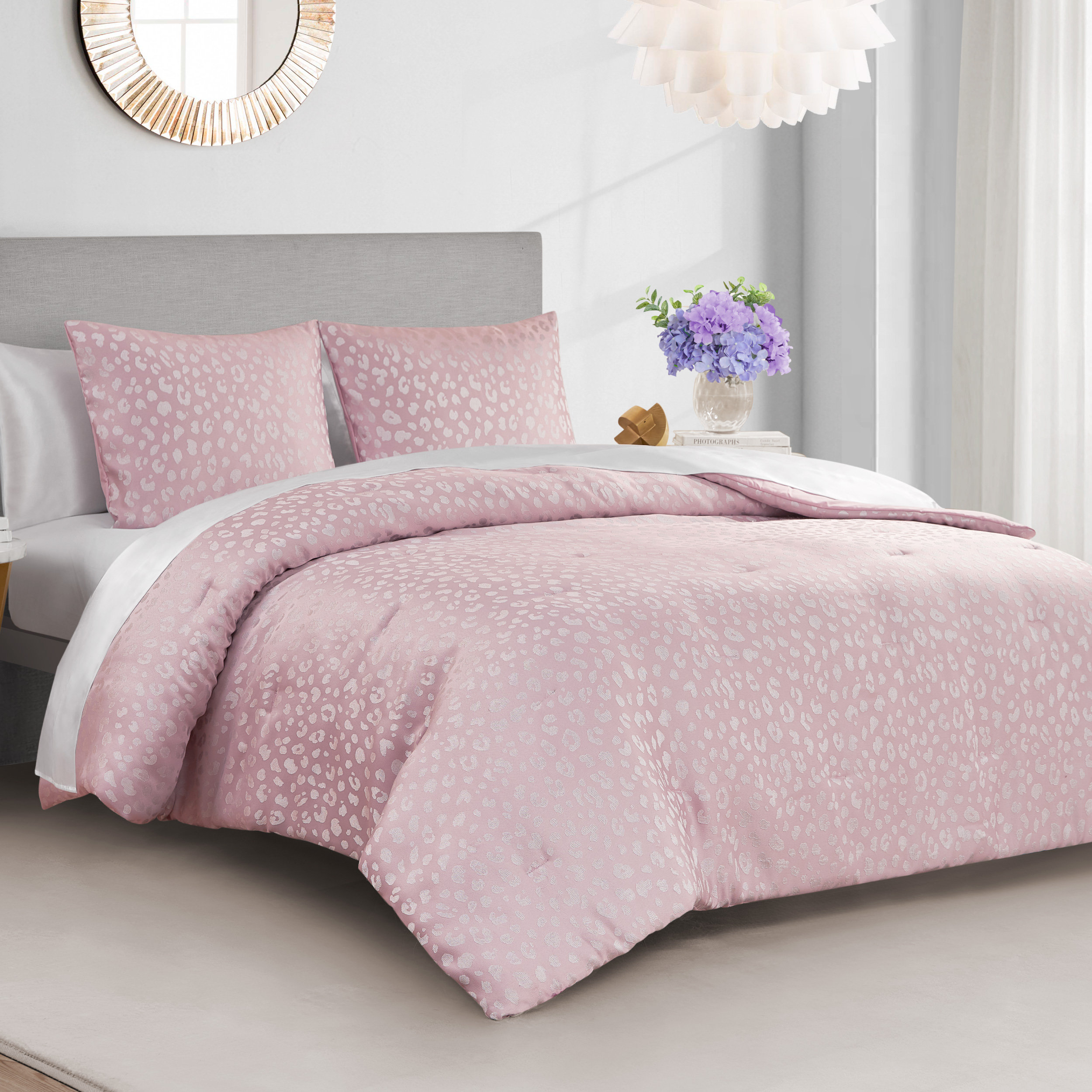 Juicy Couture Pink Polyester Comforter Set & Reviews | Wayfair