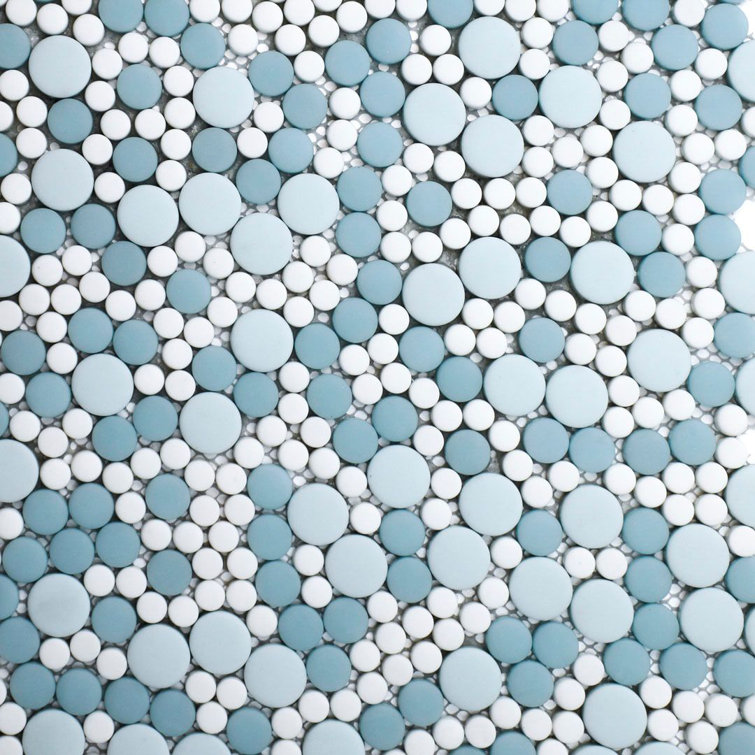 Luxe Trend Aruba Bubble Mosaic Mix 3 Frost/Fawn/Pearl - Wayfair Canada