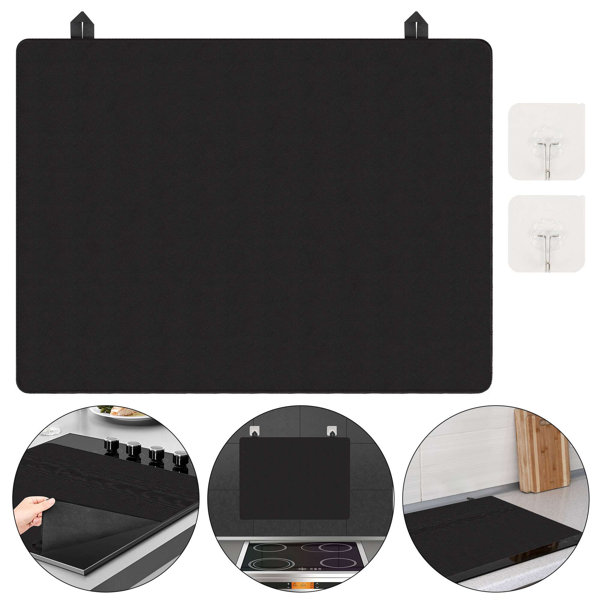 Luxtrada Stove Top Cover for Electric Stove, Rubber Stove Mat for Glass ...