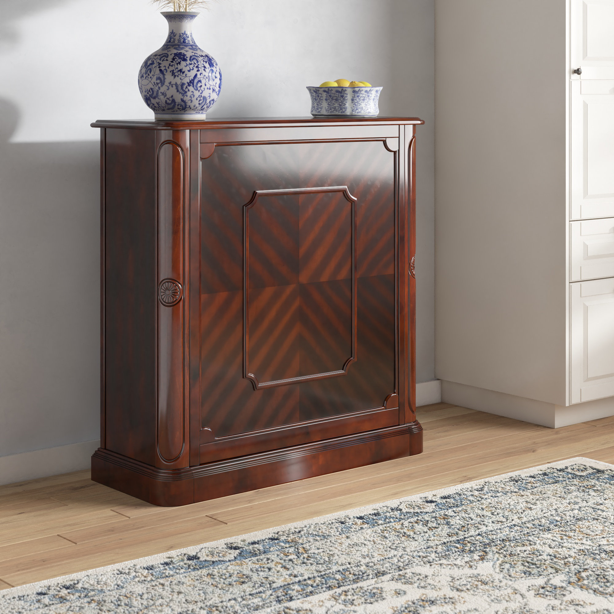 Astoria Grand Deasia Dining Table with Wine Storage & Reviews | Wayfair