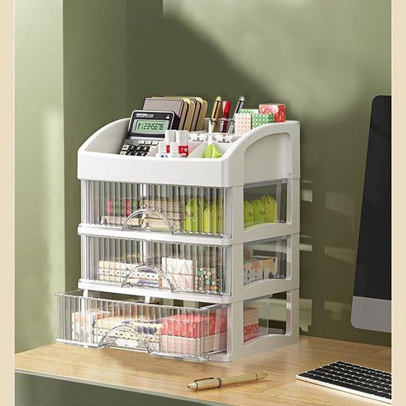 Rebrilliant Piefer Plastic Makeup Organizer | Wayfair