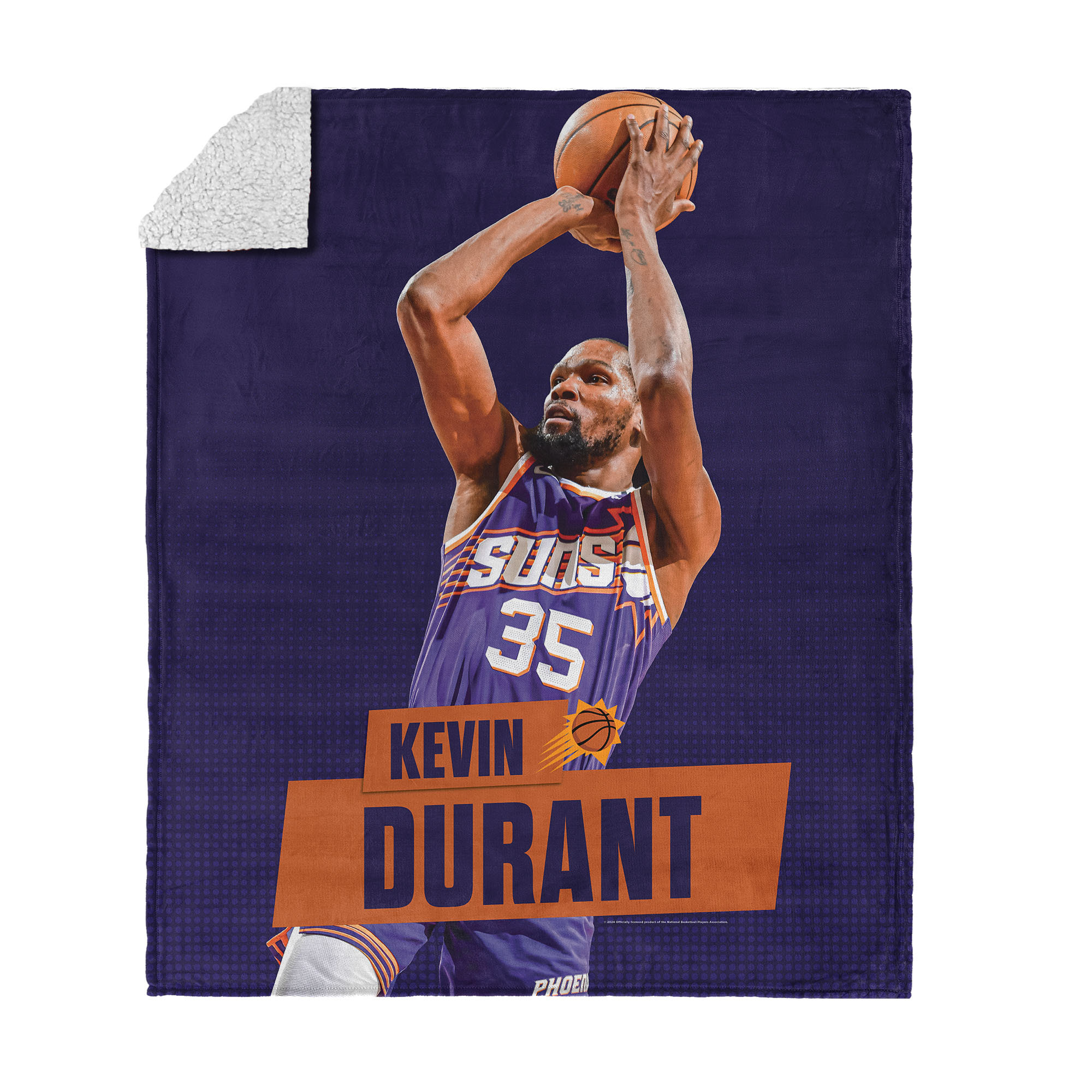 Northwest Jeté en sherpa NBA Phoenix Suns Kevin Durant Silky Touch ...